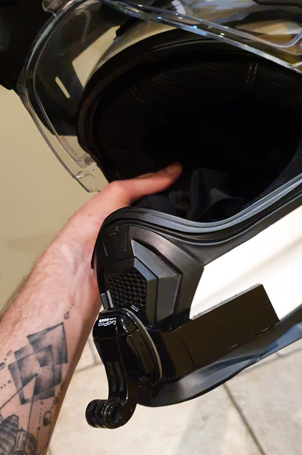 The Best GoPro Mount for a Motorcycle Helmet – AdvAnywhere