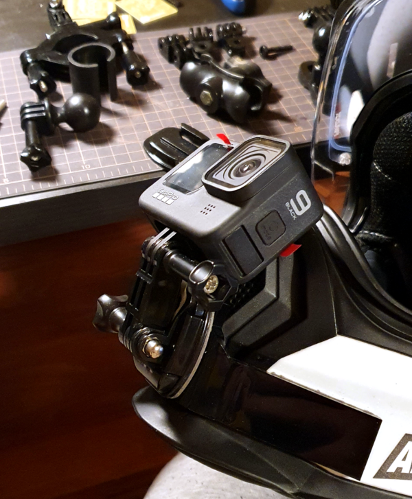 The Best GoPro Mount for a Motorcycle Helmet – AdvAnywhere
