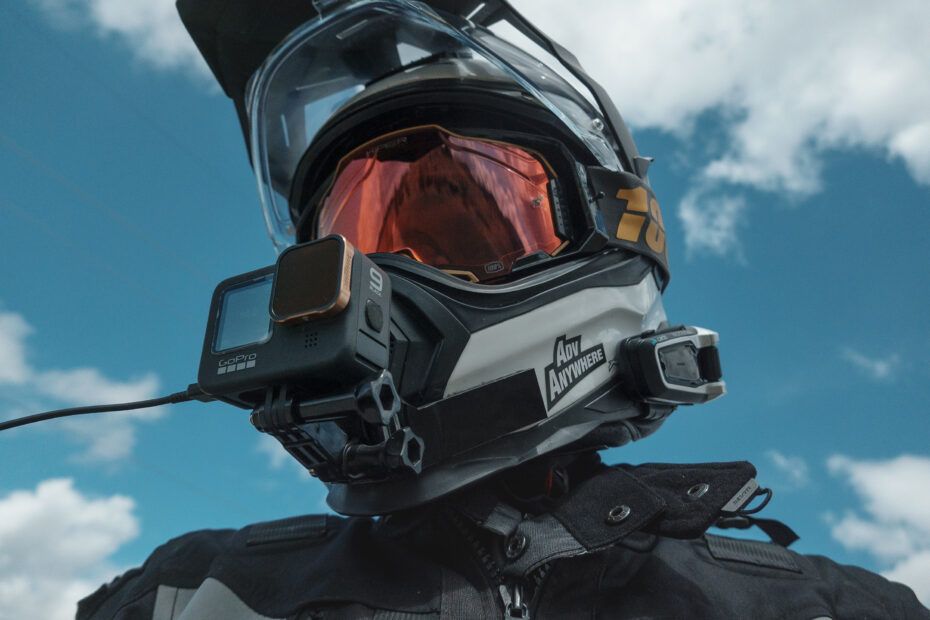 The Best GoPro Mount for a Motorcycle Helmet – AdvAnywhere